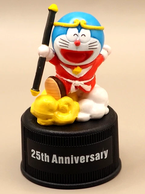 DORAEMON 25 ANIVERSARIO Seven-Eleven Limited Tapa Botella Figura Japón ...