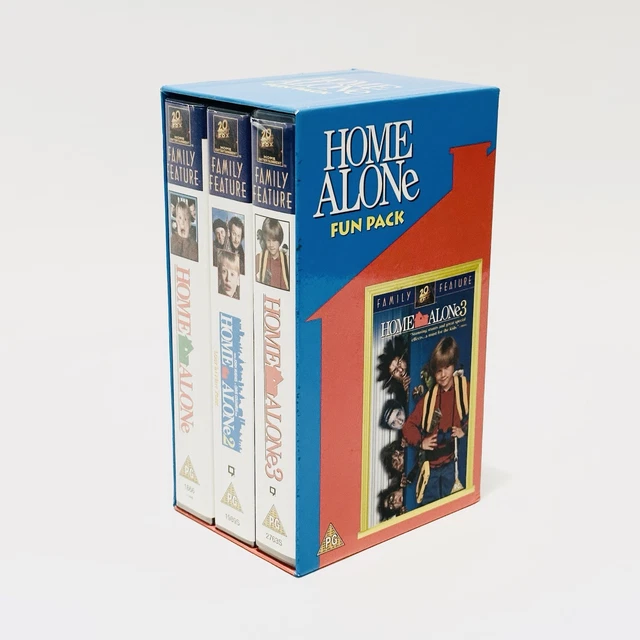 HOME ALONE MOVIE Fun pack VHS Box Set Collection Films 1-3 £26.72 ...