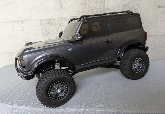 TAMIYA FORD BRONCO CC-02 1/10 RC 4WD Crawler Chassis w/ Upgrades Tested ...