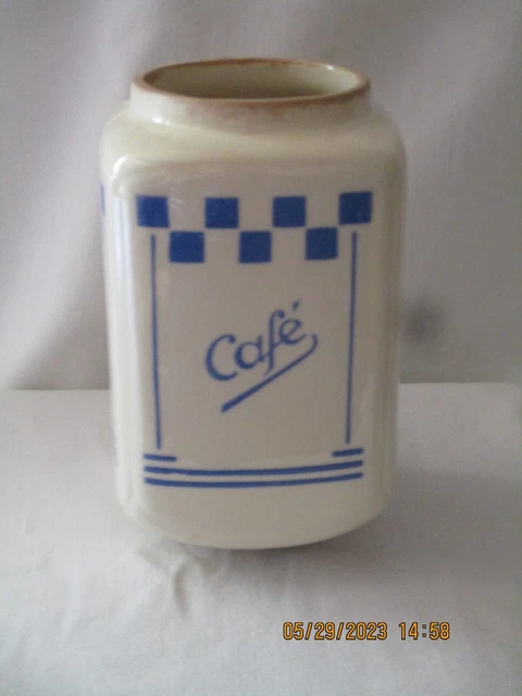 TRÉMIE POUR MOULIN à café mural PEUGEOT FAIENCE DAMIER LUSTUCRU-VILLEROY ET BOCH EUR 12,00 ...