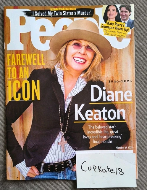 PEOPLE MAGAZINE OCT October 27 2025 Diane Keaton Katy Perry Justin ...