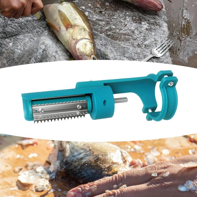 FISH DESCALER TOOL Drill Attachment Fish Scaler for Electric Drill Fish ...