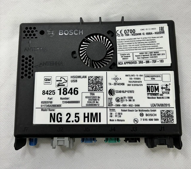 18-19 CHEVY GM OEM 84251846 Multimedia Module Infotainment Receiver NG ...