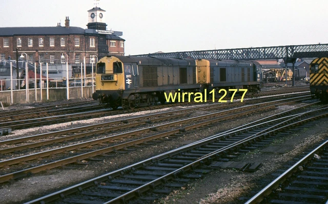 ORIGINAL RAILWAY SLIDE Class 20 20172/087 at Derby 19.05.78 £8.48 ...