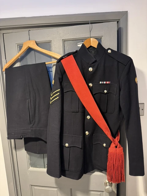 STAFF SERGEANT MILITARY British Army Uniform With Red Sash £21.52 ...