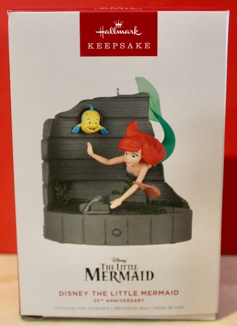 HALLMARK 2024 DISNEY The Little Mermaid 35th Anniversary Keepsake Ornament NIB $46.28 - PicClick AU