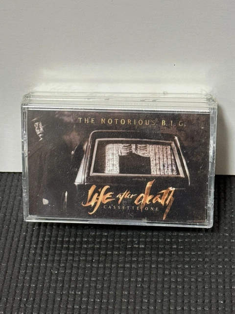 NOTORIOUS BIG CASSETTE Tape LIFE AFTER DEATH 1997 Rap Hip Hop DOUBLE ...