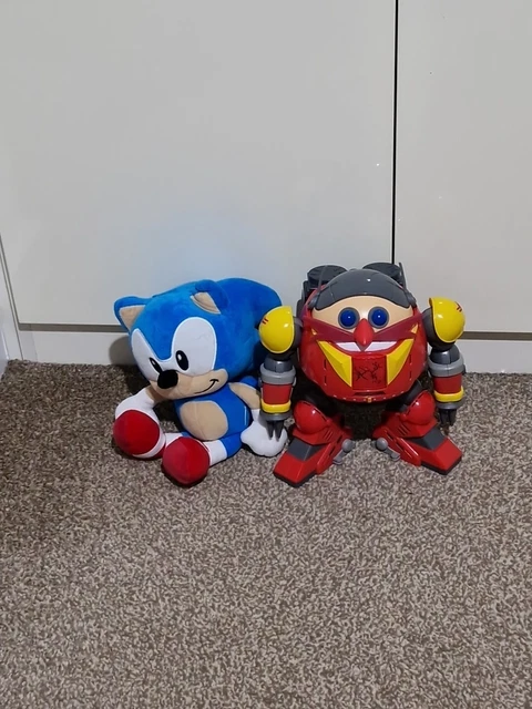 SONIC THE HEDGEHOG 30th Anniversary Giant Dr Eggman Robot Figure JAKKS ...