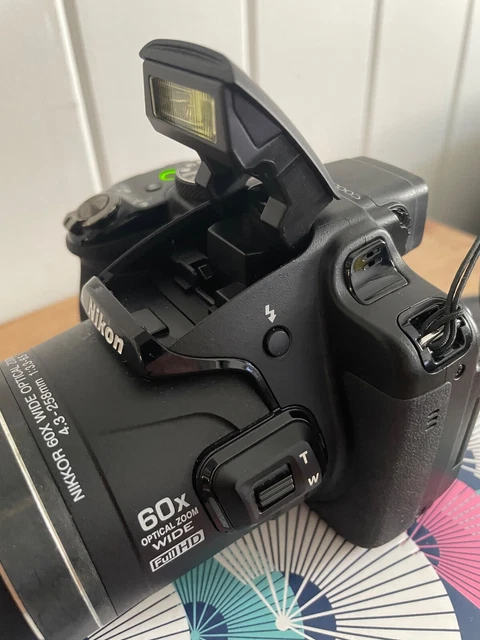 NIKON COOLPIX P600 digital camera Black P600 16.0 MP $189.00 - PicClick AU