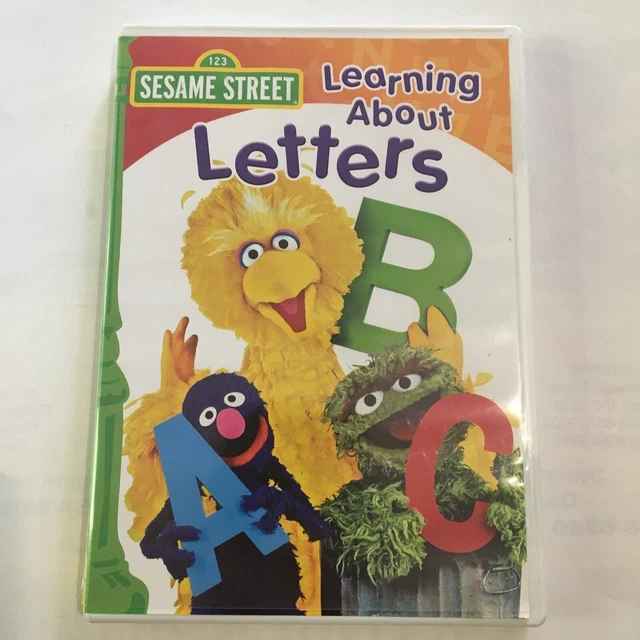 SESAME STREET LEARNING About Letters / Learning About Numbers DVD ...
