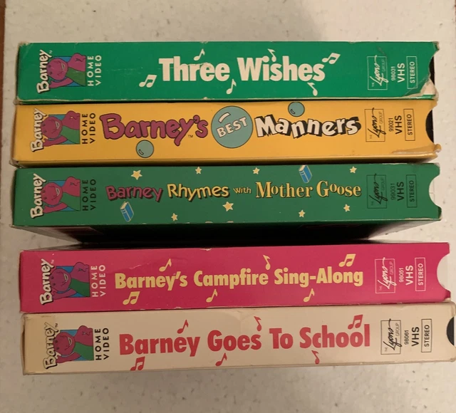 VINTAGE BARNEY VHS Lot / 5 Total $48.33 - PicClick CA