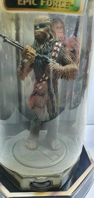 STAR WARS EPIC force Chewbacca rotate figure 360° 1998 NIB Kenner ...