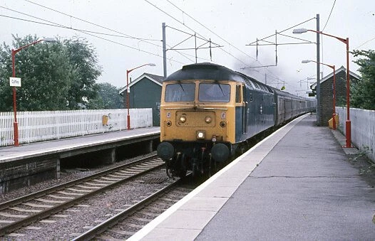 ORIGINAL COLOUR SLIDE of 47477 BR class 47 diesel loco £2.99 - PicClick UK