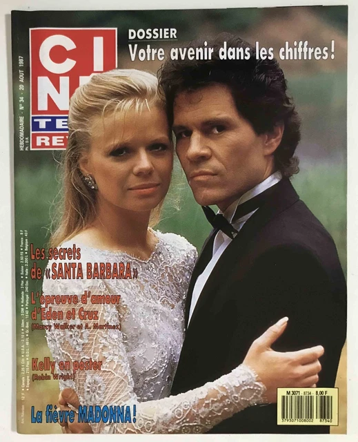 CINE REVUE N°34/1987-MARCY WALKER-ROBIN WRIGHT-STEVE REEVES-MADONNA ...