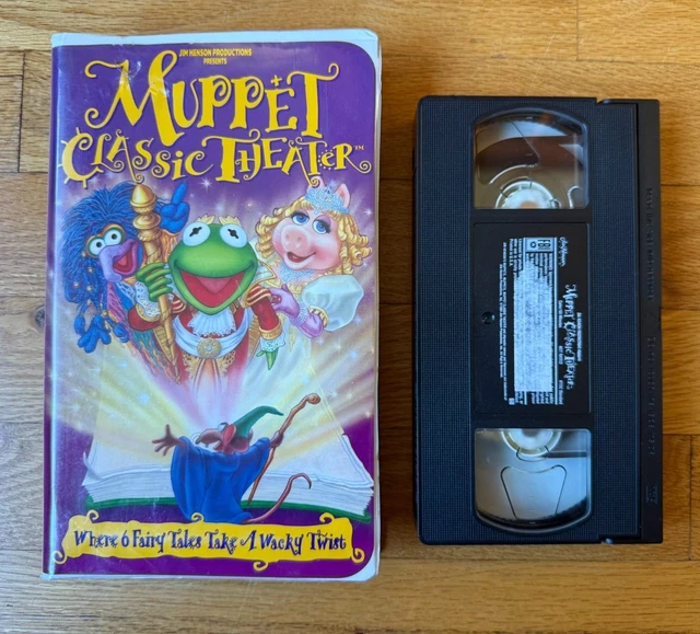 MUPPET CLASSIC THEATER VHS - Clamshell 6 Fairy Tales - Jim Henson ...