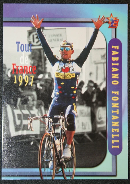 CARTA TOUR DE France Fontanelli Maglificio MG Technogym anni '90 nuova ...