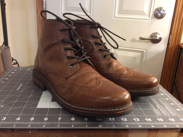 CREVO FOOTWARE TRISTAN Mens Boot Chestnut Brown Cv1772-225 Sz 10.5M ...