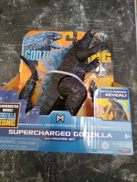 GODZILLA VS KONG Monsterverse Godzilla Supercharged with Fighter Jet 6 ...