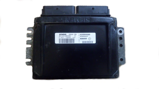 RENAULT ENGINE CONTROL Unit ECU S110138000C 8200059086 IMMO OFF PLUG ...