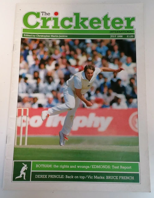 MAGAZINE - VINTAGE Sports The Cricketer International Cricket Magazine ...