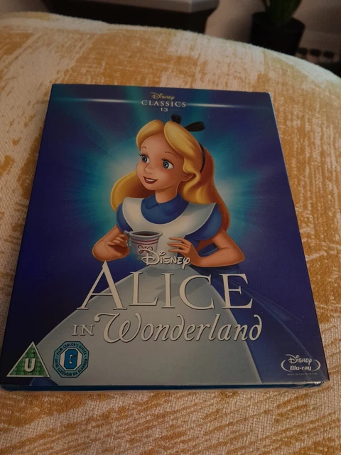 DISNEY & ALICE In Wonderland " Blu Ray New Sealed With Ltd Edition O ...