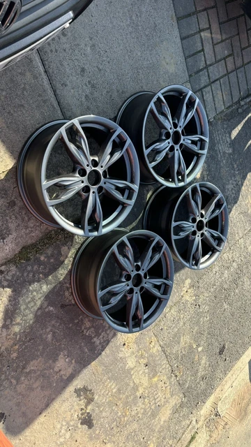 4X GENUINE BMW M135i M140i M235i M240i 436M Anthracite Alloy Wheels ...