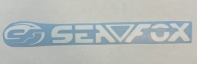 SEA FOX BOATS Logo Die Cut Vinyl Decal High Quality Outdoor Sticker ...