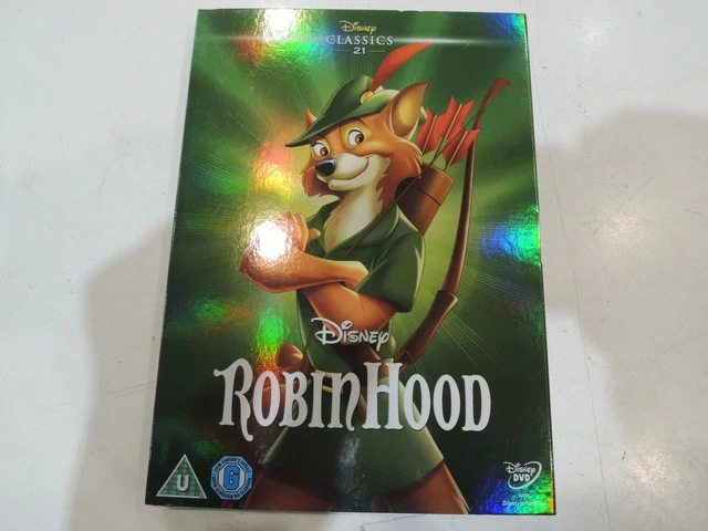 BRAND NEW - Disney's 21th animated classic Robin Hood DVD Region 2 $13. ...