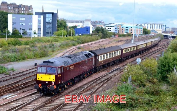 PHOTO CLASS 47 47746 Leads The Northern Belle Off Tay Bridge At Dundee ...