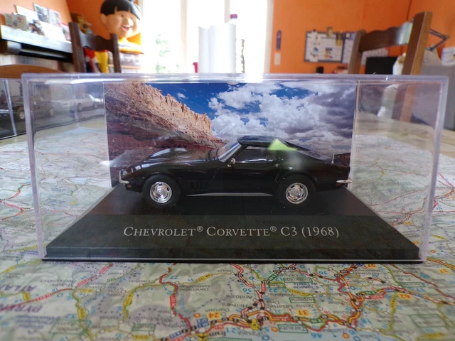 CHEVROLET CORVETTE C3 1968 American Cars 1/43 IXO pour Altaya EUR 15,00 ...