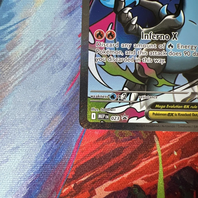 POKEMON TCG MEGA Charizard X ex MEP 023 Black Star Promo $86.51 ...