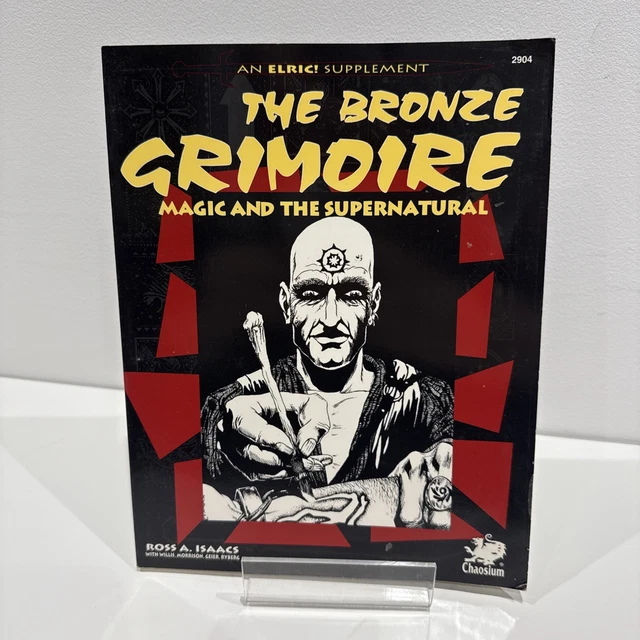 THE BRONZE GRIMOIRE rpg magic an elric supplement prima edizione 1994 ...