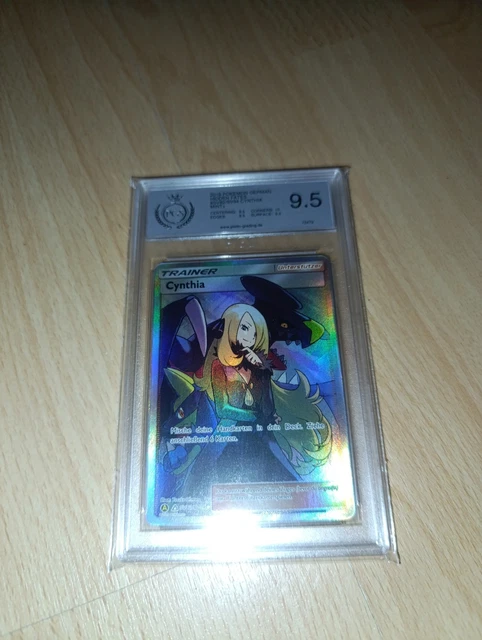 POKÉMON SV82/SV94 CYNTHIA PGS 9,5 Shiny Verborgenes Schicksal Hidden ...