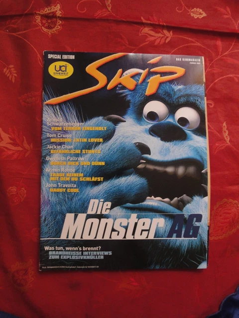 DIE MONSTER AG SCHWARZENEGGER CRUISE CHAN HACKMAN Skip Magazin 2002 ...