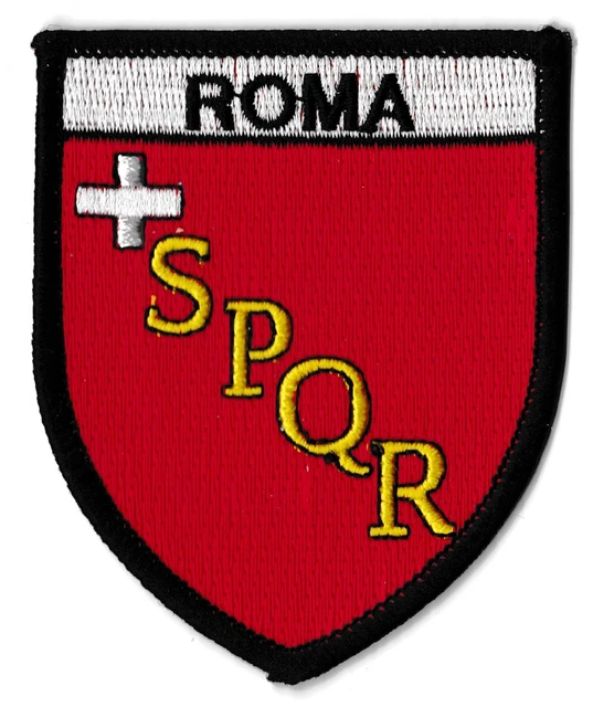 PATCHE ROMA ROME écusson brodé transfert patch thermocollant EUR 4,40 ...
