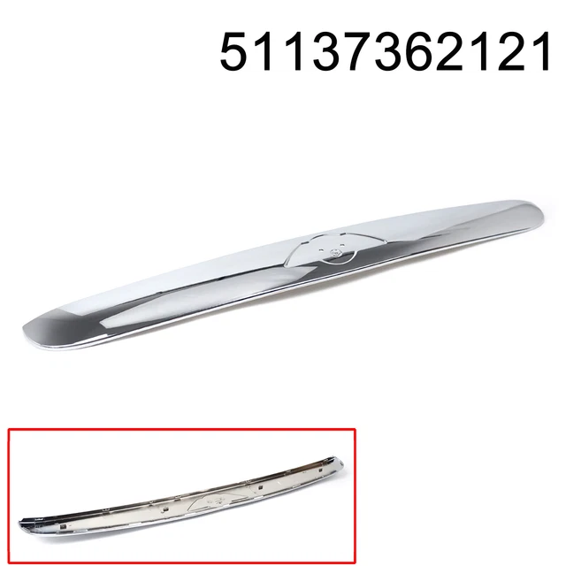 GRIFFLEISTE HECKKLAPPE Für BMW Mini Cooper F55 F56 F57 Chrom 7362119 ...