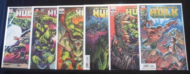 2025 INCREDIBLE HULK (Marvel) GODS DRINK BLOOD Set of 6 Comics (20-25 ...