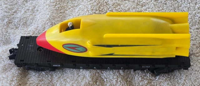 GILBERT AMERICAN FLYER 25515 USAF Flat Car With Rocket Sled * 1960-1963 ...