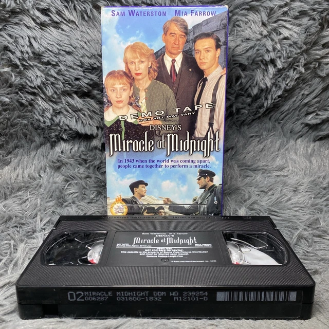 DISNEY’S MIRACLE AT Midnight VHS Tape Screener Screening Promo Copy ...