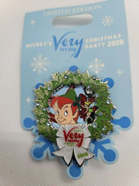 DISNEY PETER PAN & Tinker Bell Mickey's Very Merry Christmas Party 2018 ...