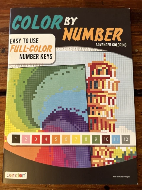 Color By Number Advanced Coloring FOR SALE! - PicClick