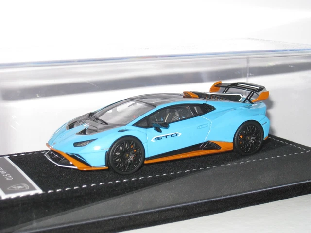 LAMBORGHINI HURACAN HURACÁN STO Modellino auto base pelle Looksmart 1: ...