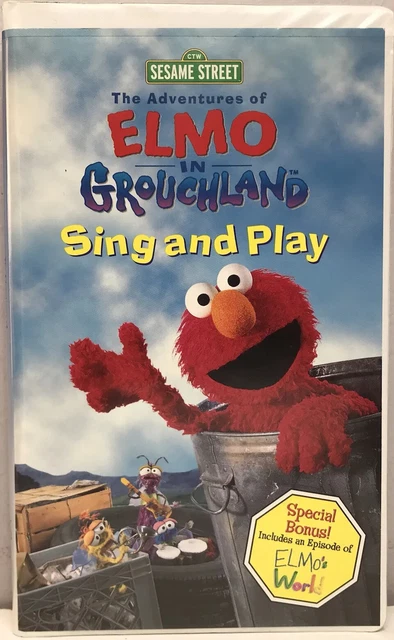 SESAME STREET ADVENTURES of Elmo in Grouchland VHS Sing & Play Video ... SESAME STREET ADVENTURES of Elmo in Grouchland VHS Sing & Play Video ...