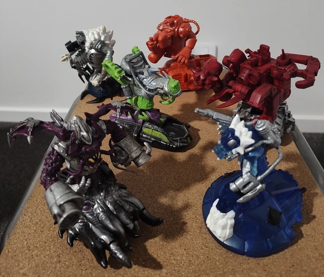 WAR PLANETS - Ice Moon, Rock Moon & Bone Moon - LOT - Trendmasters 1997 ...