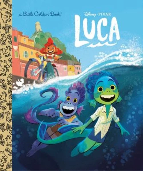 DISNEY/PIXAR LUCA LITTLE Golden Book Disney/Pixar Luca Picture Bo $9.00 ...