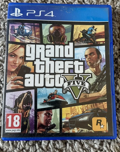 GRAND THEFT AUTO V GTA 5 ps4 EUR 15,00 - PicClick FR