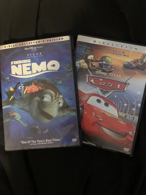 CARS WIDESCREEN + Finding Nemo 2 Disc Collector’s Edition DVD Duo Set £ ...