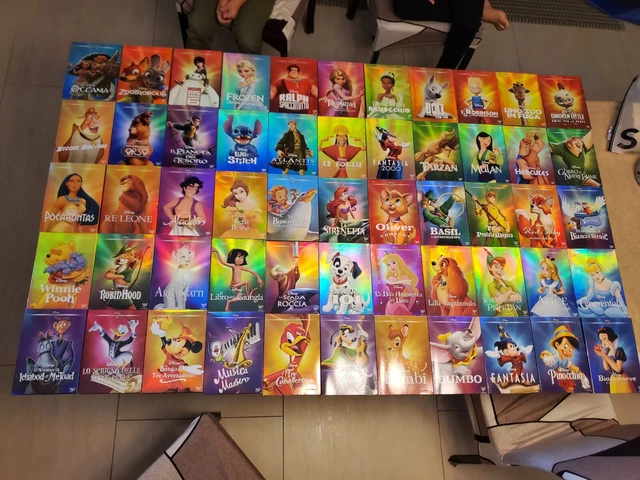 WALT DISNEY '' I Classici '' Collezione Completa Disney 55 Dvd '' EUR ...