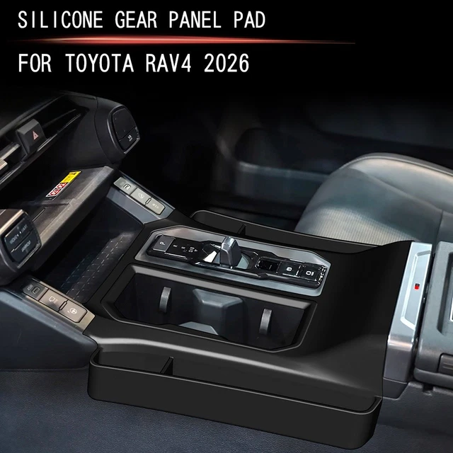 FOR 2026 TOYOTA RAV4 Silicone Gear Shift Panel Cover Trim Car ...