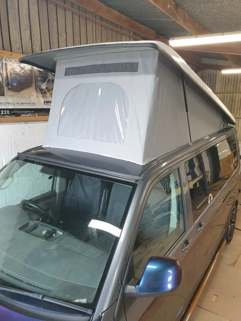 VW T5/T6 LWB Pop Top/Elevating Roof Fully Fitted EUR 2.857,58 - PicClick DE